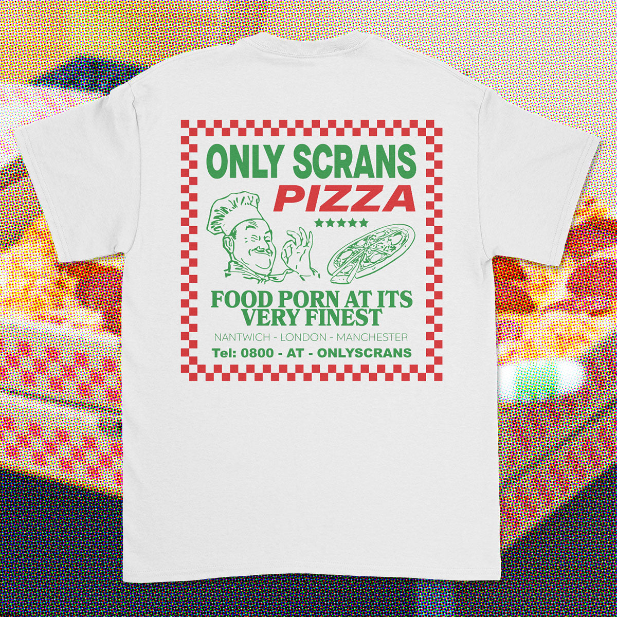 ONLY SCRANS PIZZA T-shirt – Only Scrans